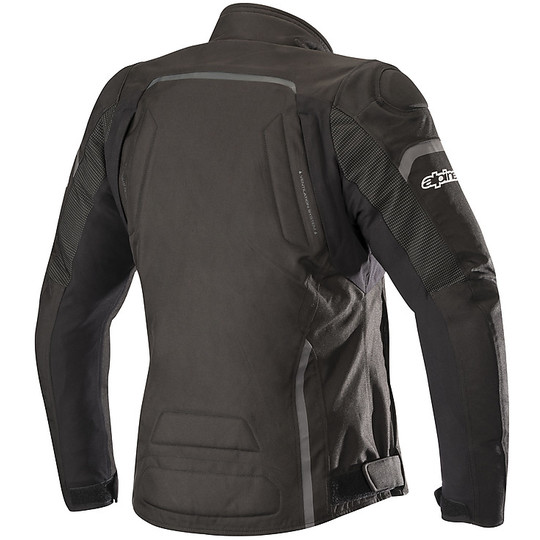 Women's Motorcycle Jacket Alpinestars Stella HYPER Drystar Black Fabric ...