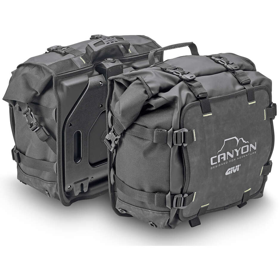 WP Givi GRT720 CANYON MONOKEY 25+25 Lt Motorcycle Side Bags For Sale ...