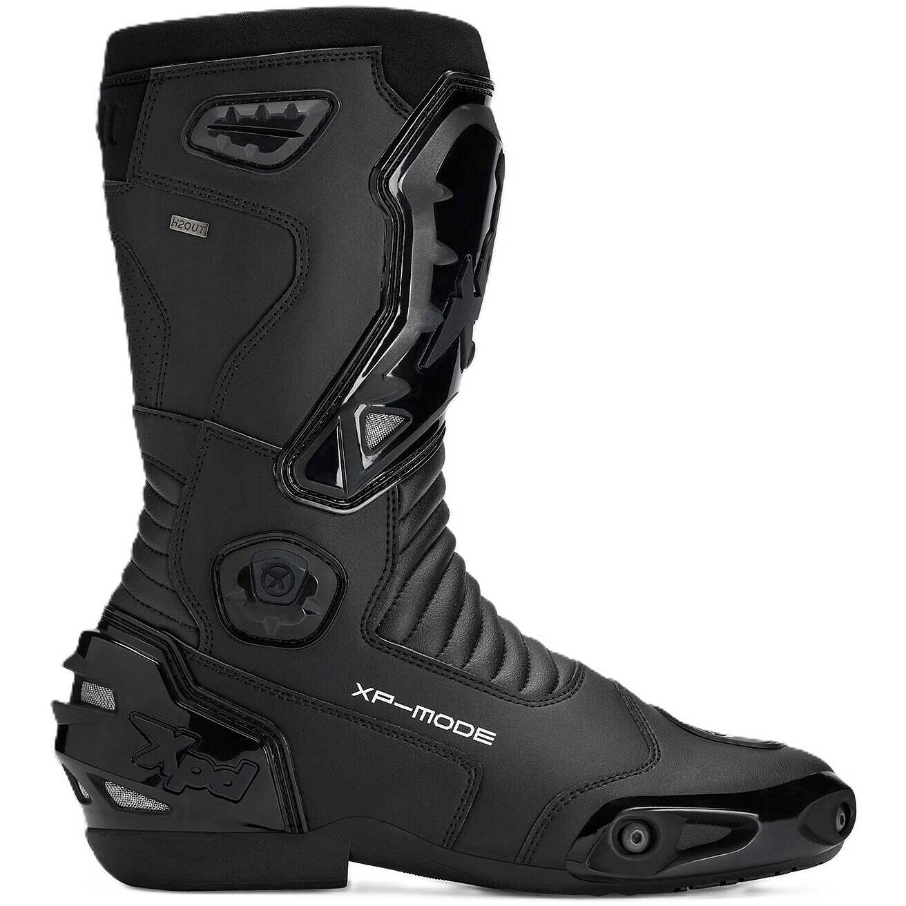 Xpd XP-MODE H2OUT Motorcycle Boots Black For Sale Online - Outletmoto.eu