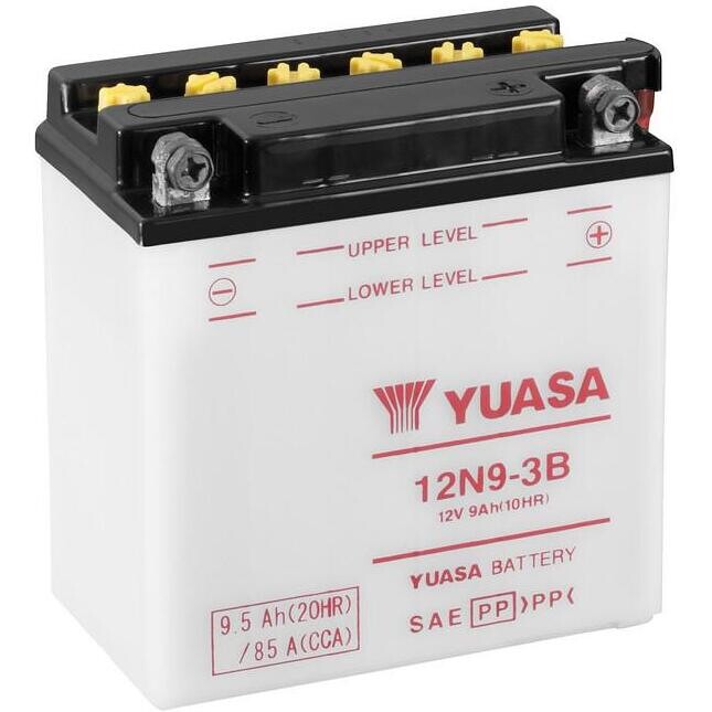 Yuasa 12n9-3b 12v/9ah Motorcycle Battery For Sale Online - Outletmoto.eu