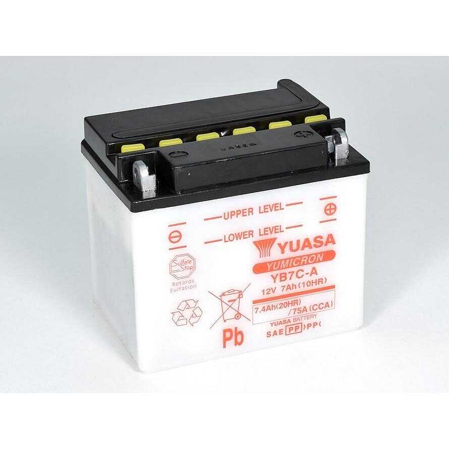 Yuasa yb7c-a 12v/8ah motorcycle battery For Sale Online - Outletmoto.eu
