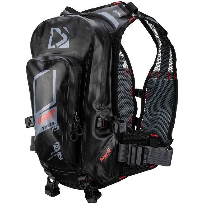 Zaino Moto Leatt HYDRATION MOTO HYDRADRI WP 2.0 TITANIUM Grigio Vendita ...