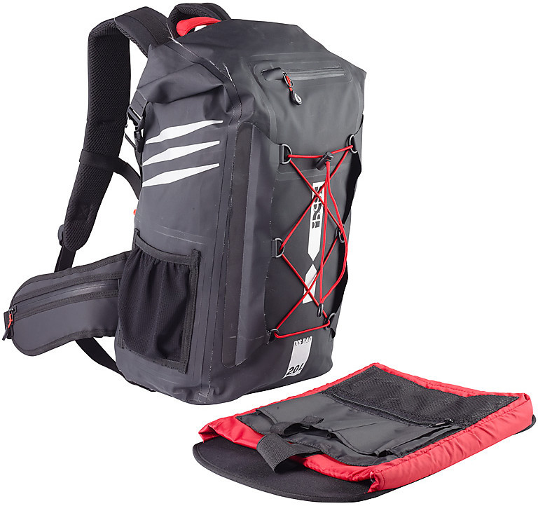 Zaino Moto Tecnico Ixs TP BackPack 1.0 Nero 20 Litri Vendita Online ...
