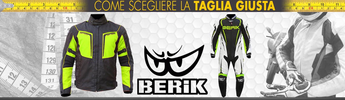 Guida Taglie Berik - Outletmoto.eu